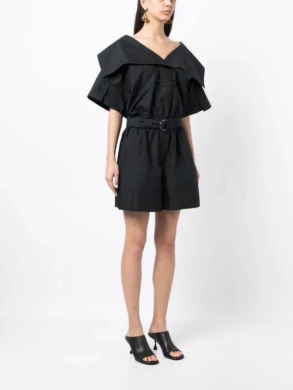 3.1 Phillip Lim Wide-collar Playsuit