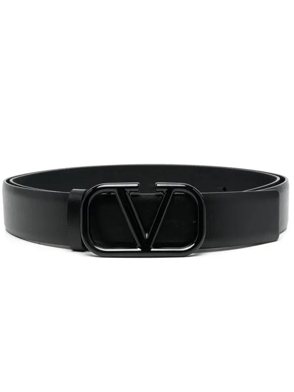 Valentino Garavani 30mm Vlogo Signature Belt - Black