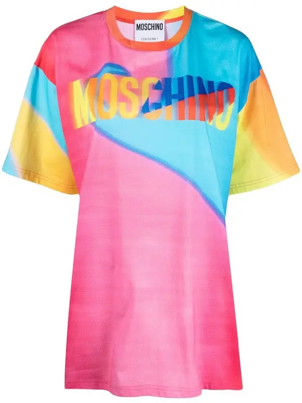 Moschino Print Oversized T-shirt