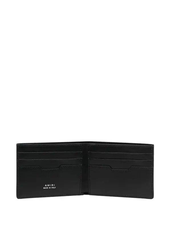 Amiri Logo-print Leather Wallet