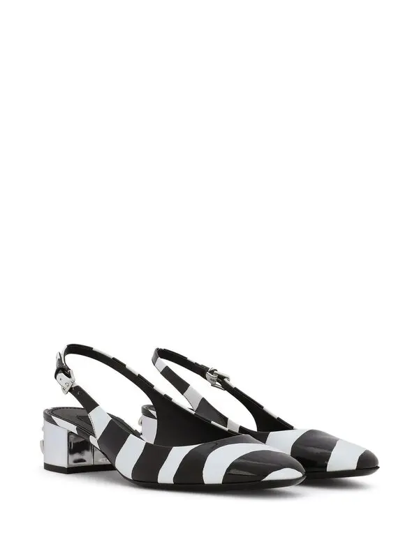 Dolce & Gabbana Striped Mules