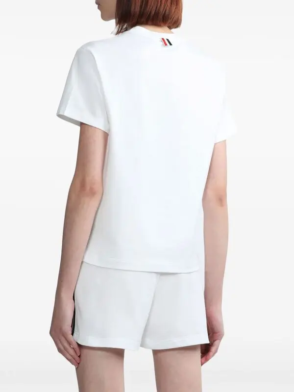 Thom Browne Jersey Boxy Fit Pocket Tee - White