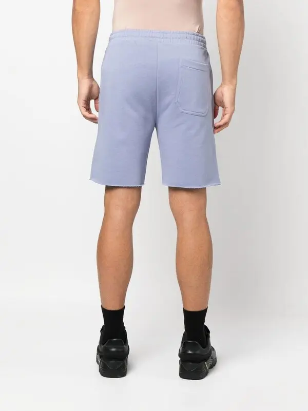 Helmut Lang Embroidered-logo Track Shorts