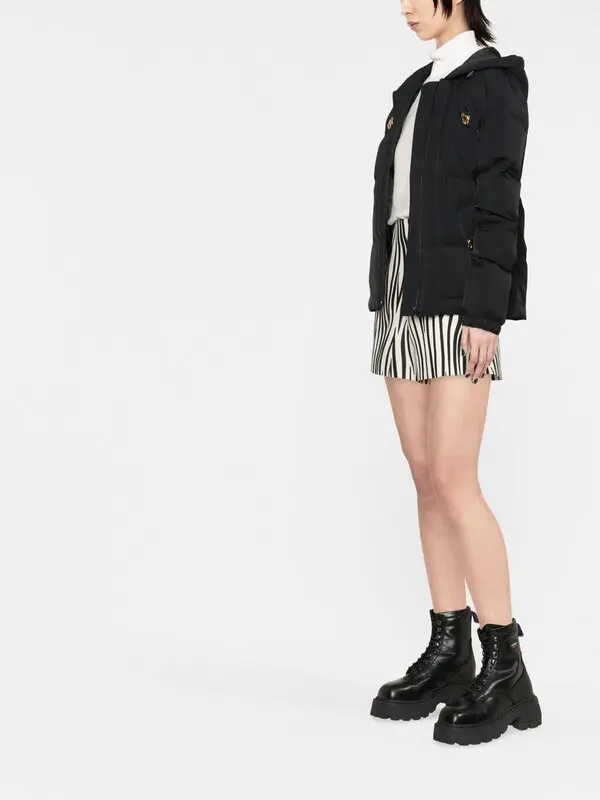 Moschino Teddy Button-detail Padded Jacket