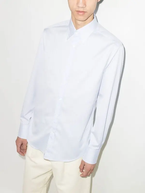 Brunello Cucinelli Cotton Twill Slim-fit Shirt