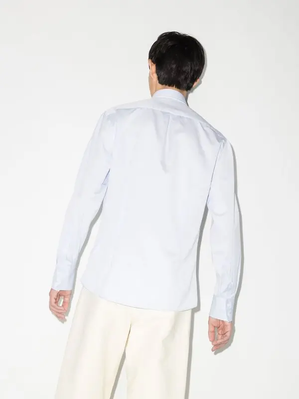 Brunello Cucinelli Cotton Twill Slim-fit Shirt