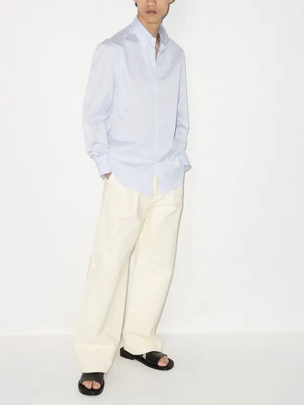 Brunello Cucinelli Cotton Twill Slim-fit Shirt