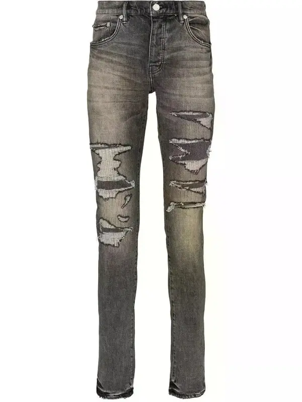 PURPLE BRAND Distressed Skinny Jeans