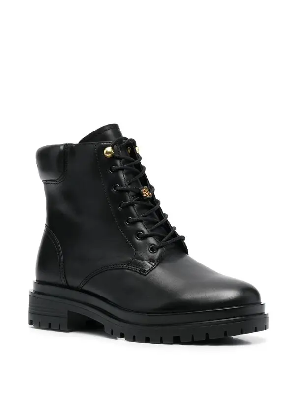 Ralph Lauren Kenton Lace-up Combat Boots