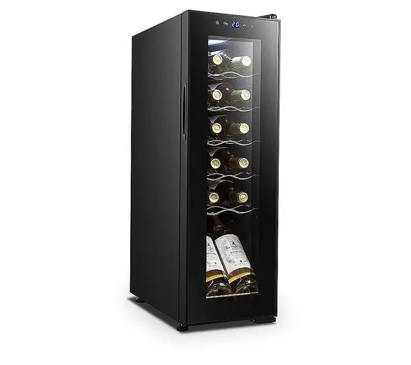NUTRICHEF Twelve Bottle Wine Cooler Refrigerato - One-color