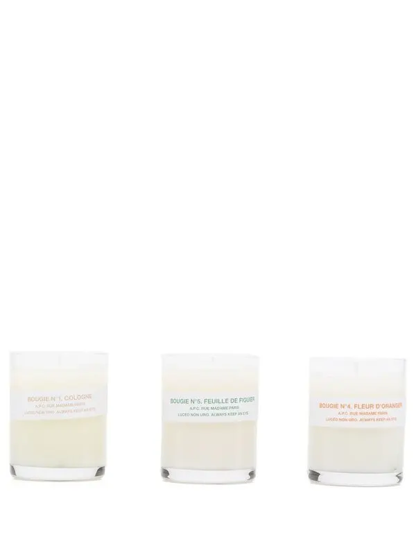 A.p.c. Scented Candle Set - White