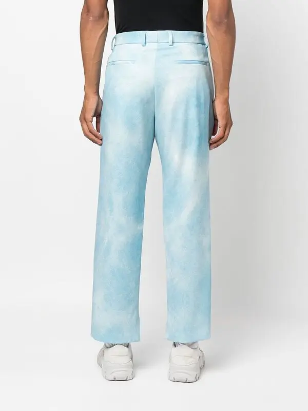 MSFTS Tie-dye Effect Trousers