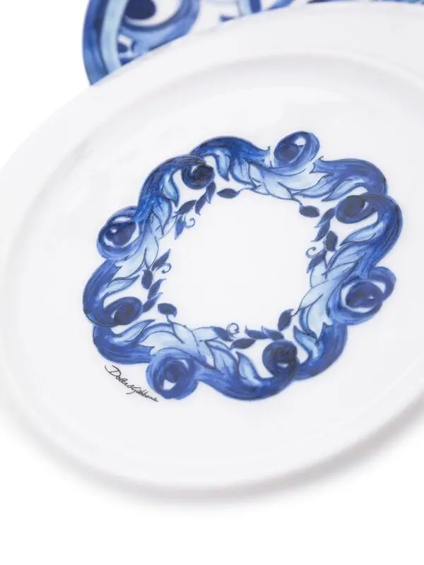Dolce & Gabbana Porcelain Dessert Plates