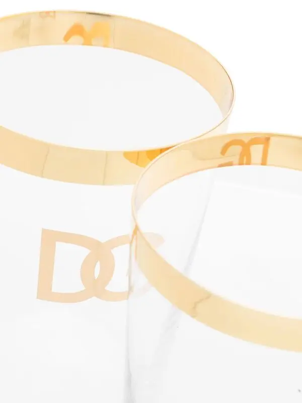 Dolce & Gabbana Logo-print Drinking Glasses
