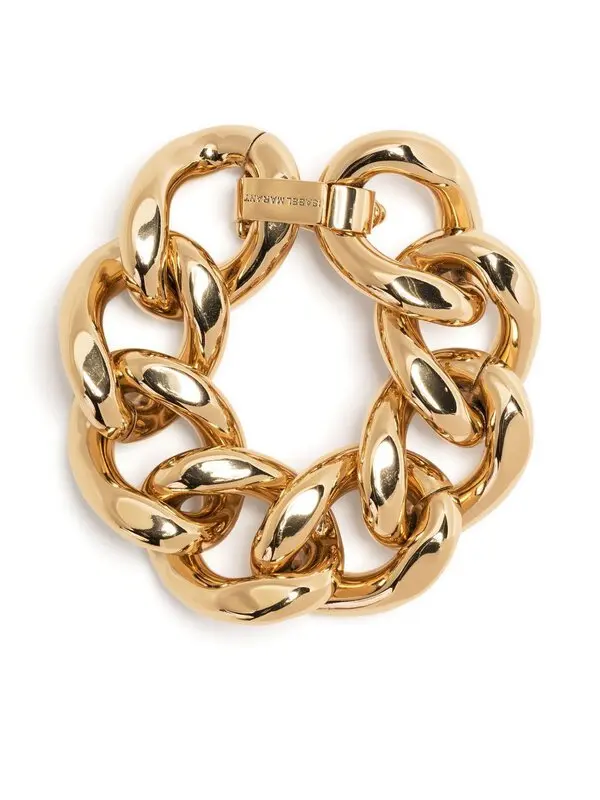 Isabel Marant Curb-chain Bracelet - Gold