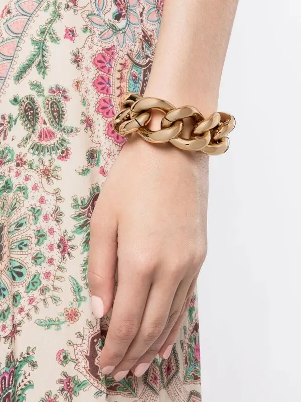 Isabel Marant Étoile Curb-chain Bracelet - Gold