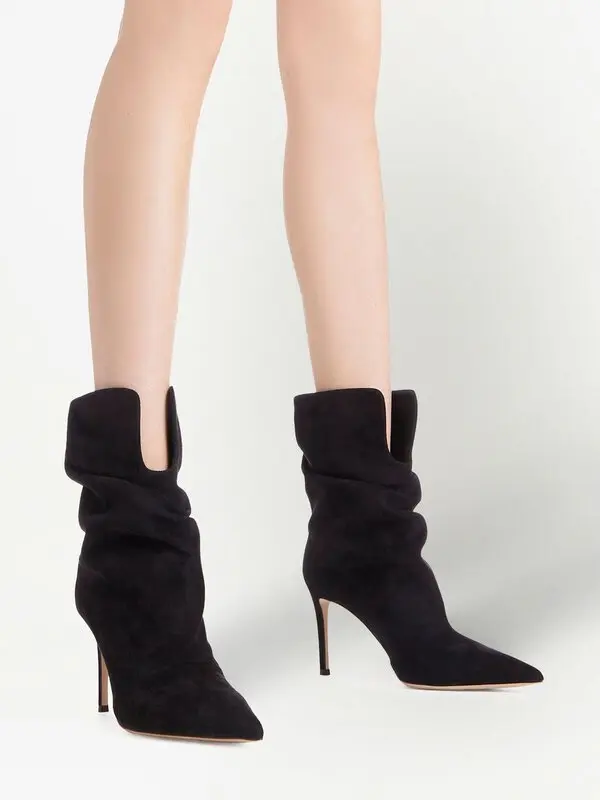 GIUSEPPE ZANOTTI 85mm Yunah Slouchy Boots