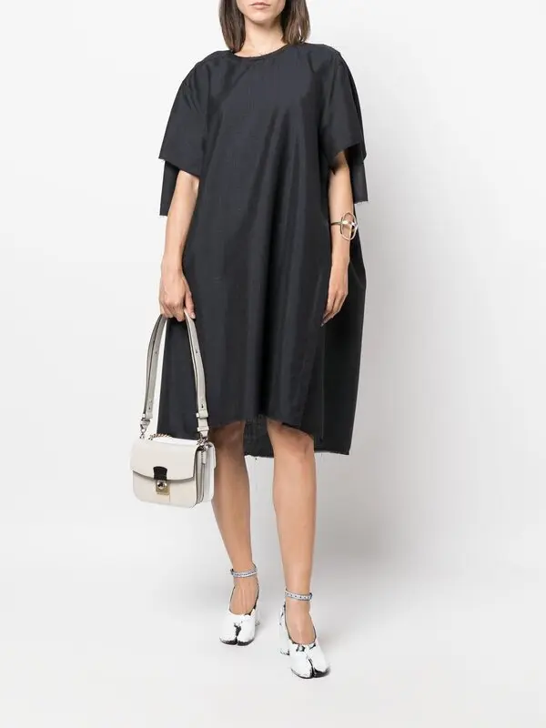 MAISON MARGIELA Mohair-blend Midi Dress - Grey