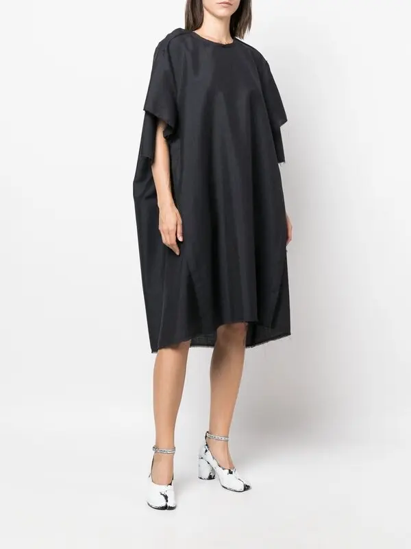 MAISON MARGIELA Mohair-blend Midi Dress - Grey