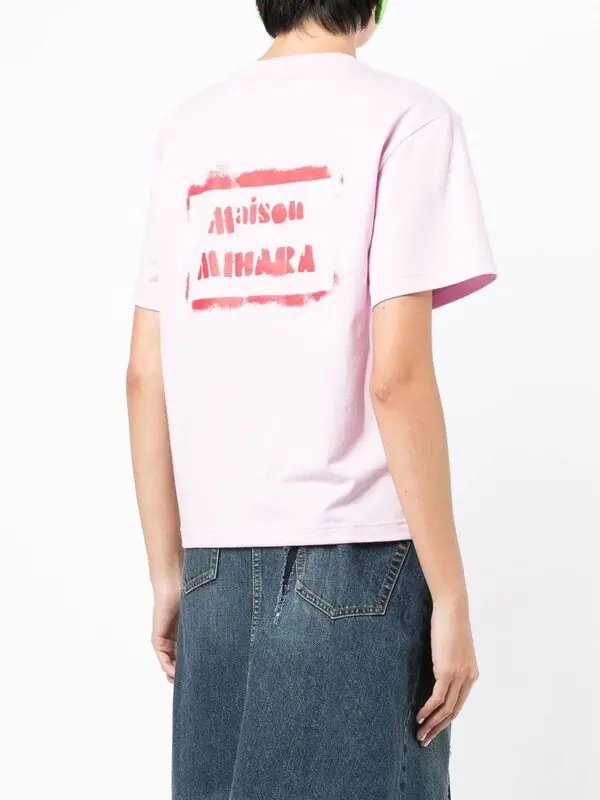 Mihara Yasuhiro X Champion Logo-Print Short-Sleeved T-Shirt In