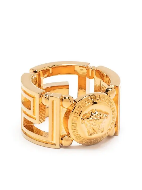 Versace Medusa Greca Ring