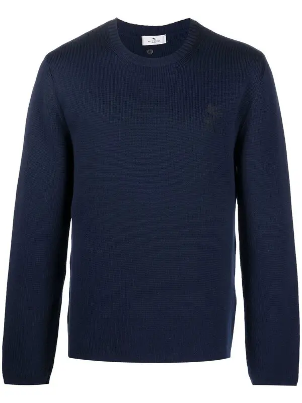 Etro Crew-neck Pullover - Blue