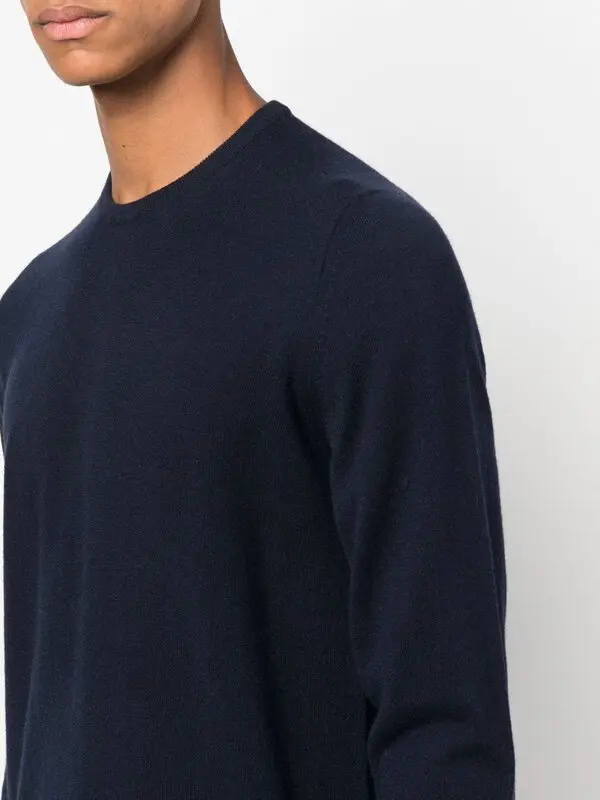 Fedeli Long-sleeved Jumper - Blue
