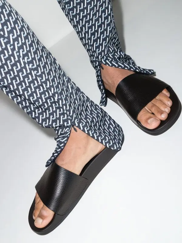 Frescobol Carioca Humberto Leather Slides