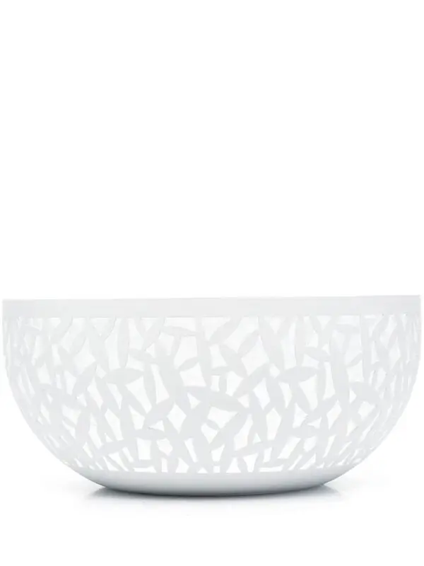 ALESSI Cactus Openwork Fruit Bowl - White