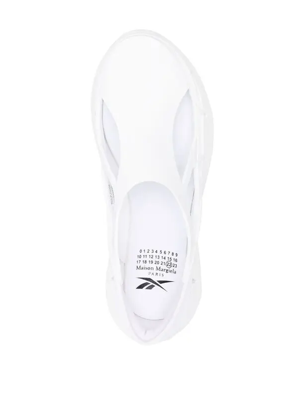 MAISON MARGIELA X Reebok Cut-out Slip-on Sneakers - White