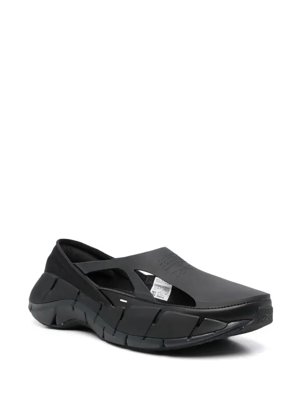 MAISON MARGIELA X Reebok Cut-out Slip-on Sneakers - Black