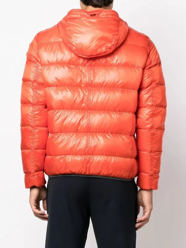Herno Padded Zip Jacket - Orange