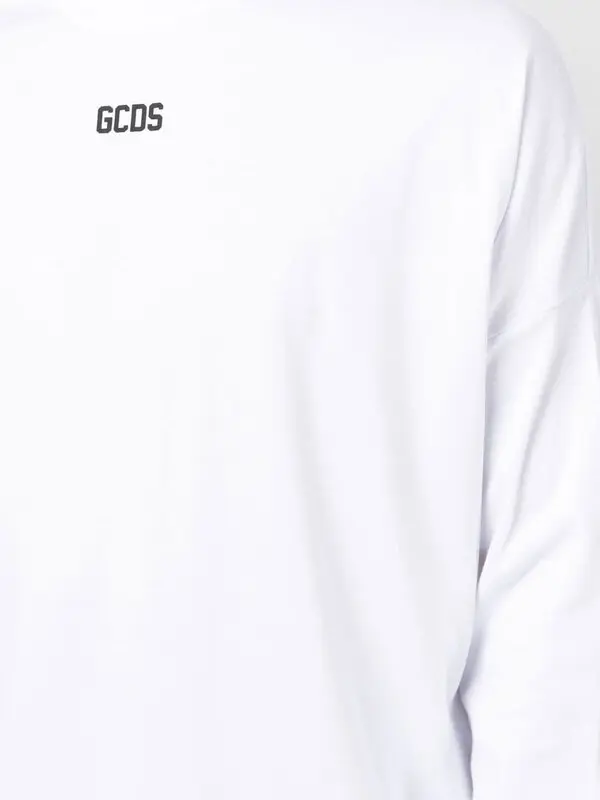 Gcds Logo-print Long-sleeved T-shirt
