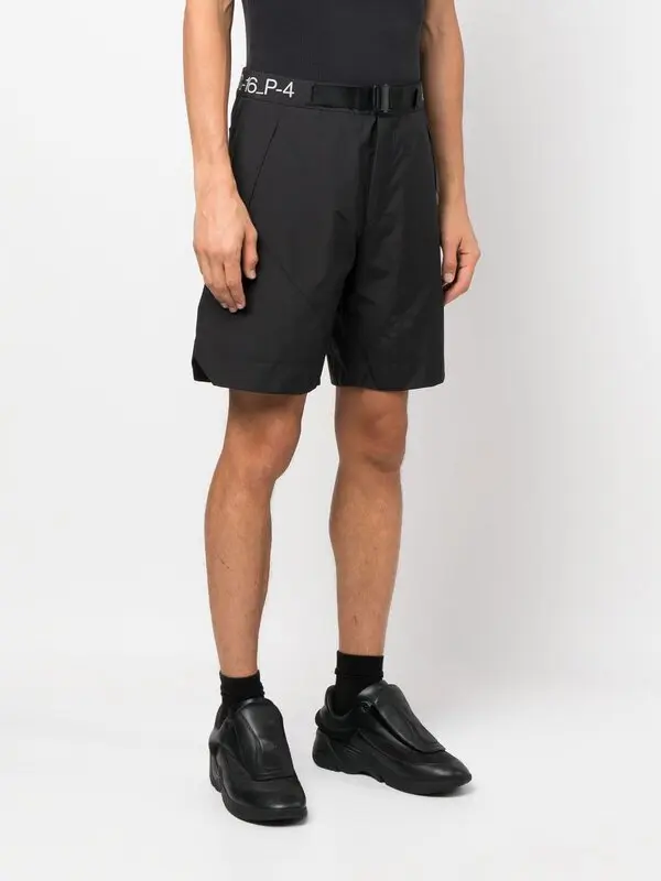 A-COLD-WALL* Nephin Belted Bermuda Shorts - Black