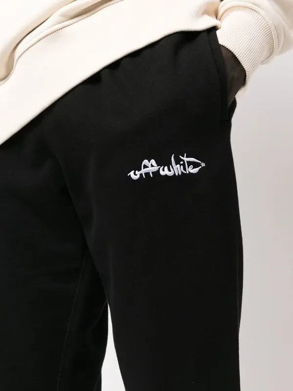 Off-White Logo-embroidered Track Pants