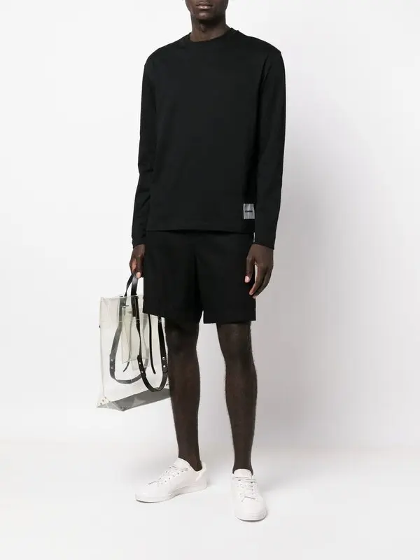 JIL SANDER Set Of 3 Long-sleeve Logo-patch T-shirts
