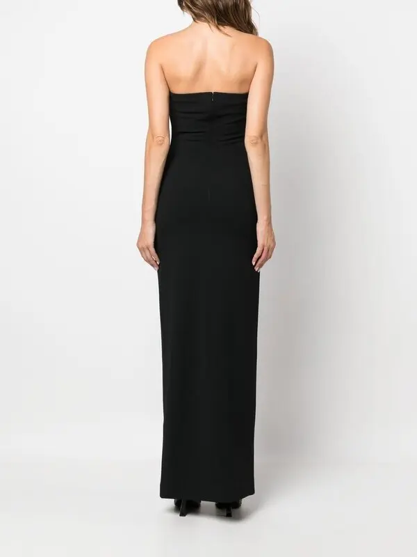 Solace London Strapless Maxi Dress - Black