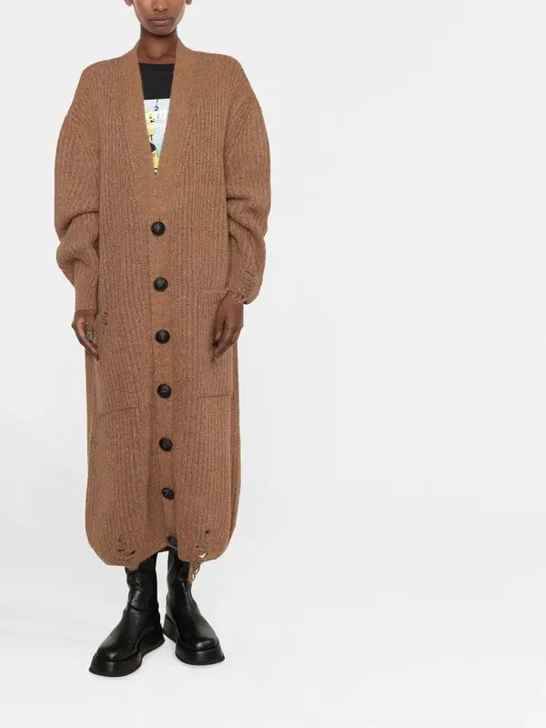 Dsquared2 Extra-long Knitted Cardigan