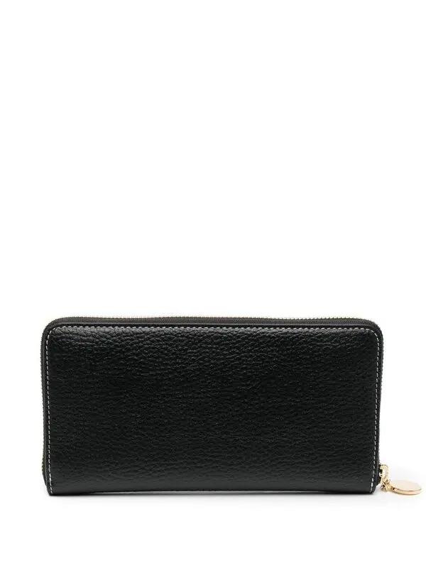 Stella McCartney Stella Logo Continental Wallet - Black