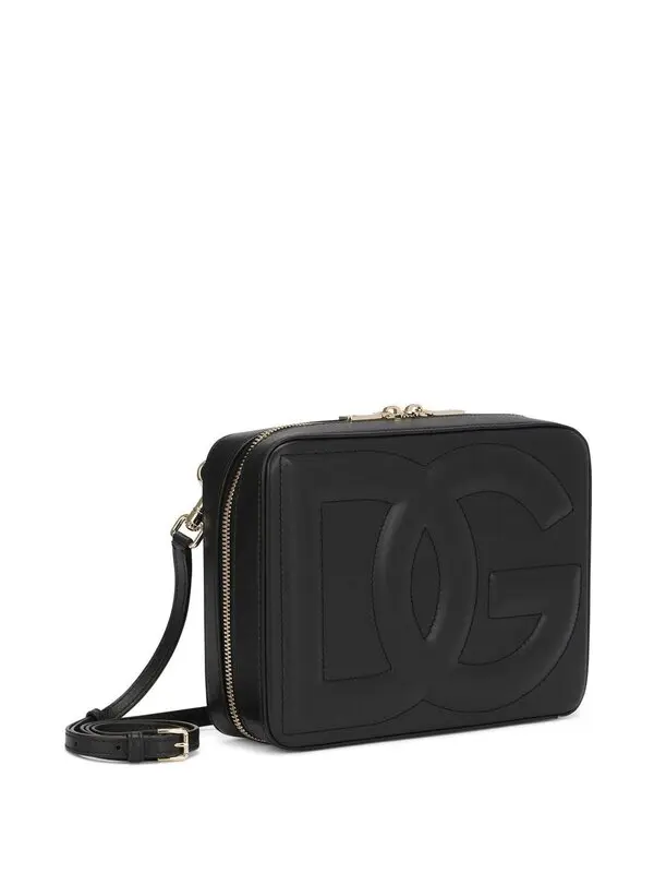Dolce & Gabbana Medium Dg Logo Camera Bag - Black