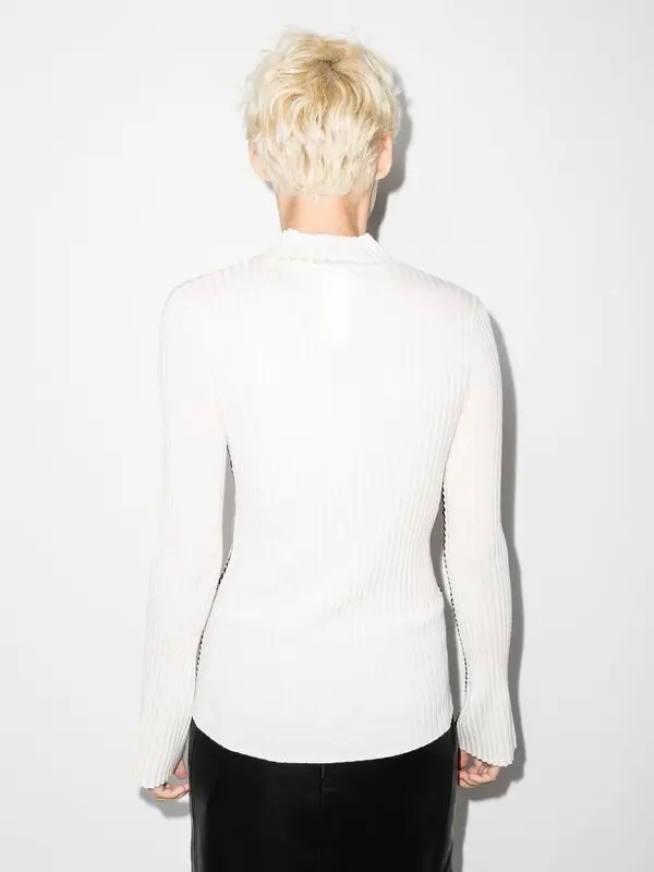 Chloé Crochet Trim Jumper