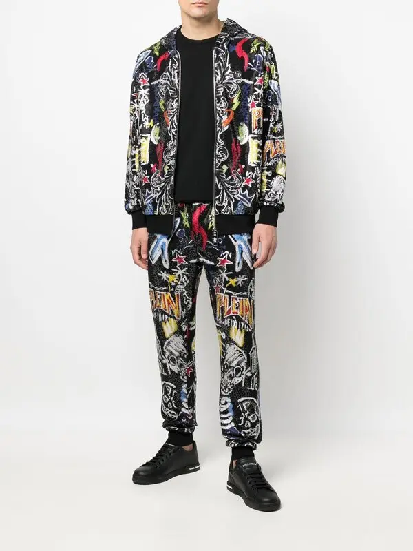Philipp Plein Stones Tracksuit Set
