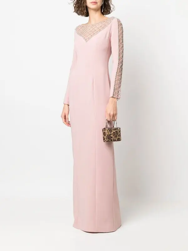 Jenny Packham Bead-embellished Gown