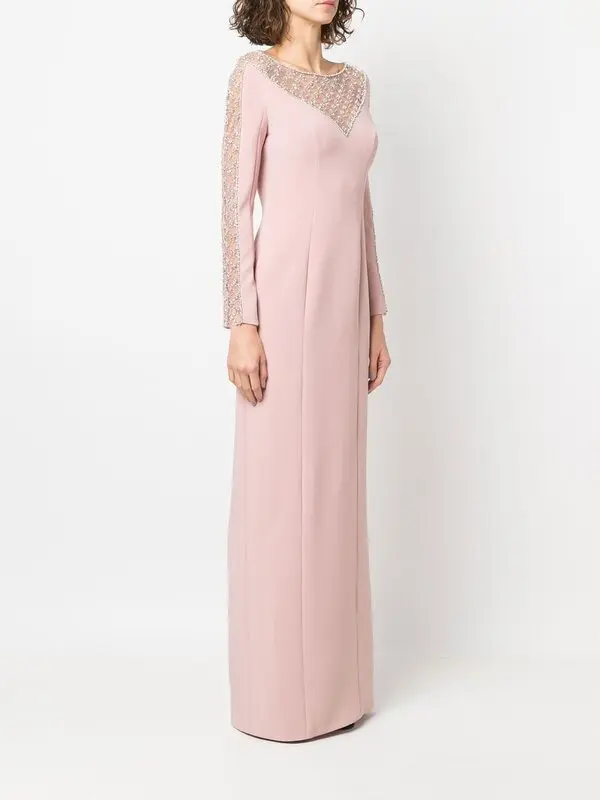 Jenny Packham Bead-embellished Gown