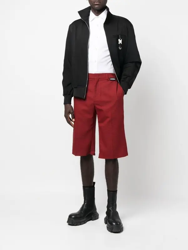 Vetements Houndstooth Tailored Shorts