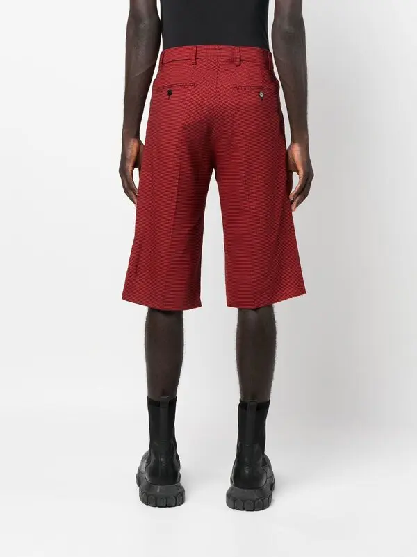 Vetements Houndstooth Tailored Shorts