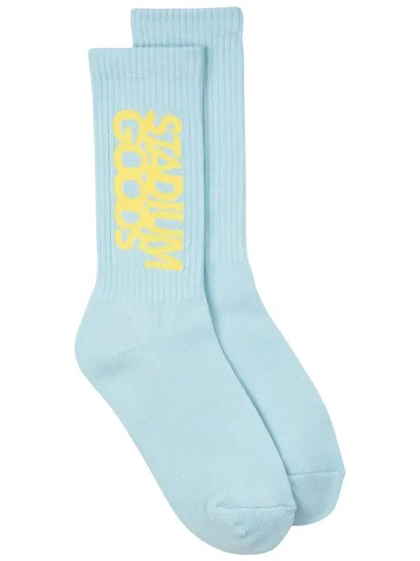 STADIUM GOODS Logo Crew Socks - Blue