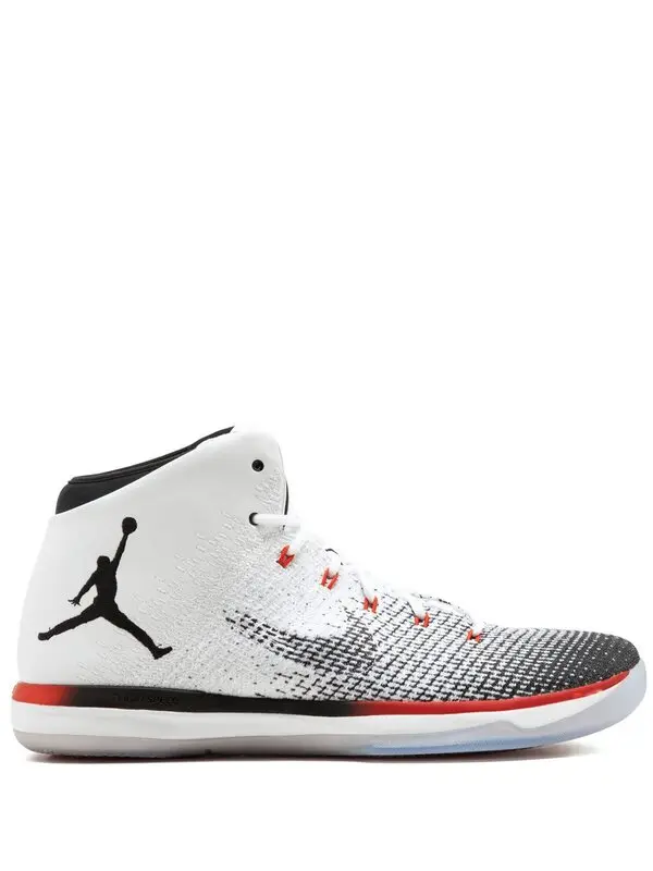 JORDAN Air 31 Black Toe Sneakers - White
