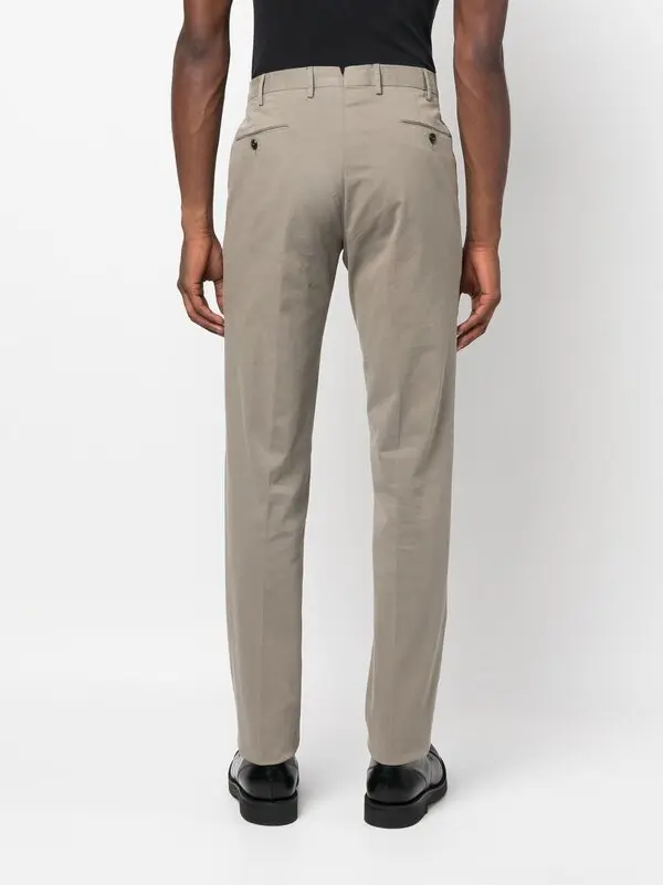 PT TORINO Slim-fit Chino Trousers - Grey