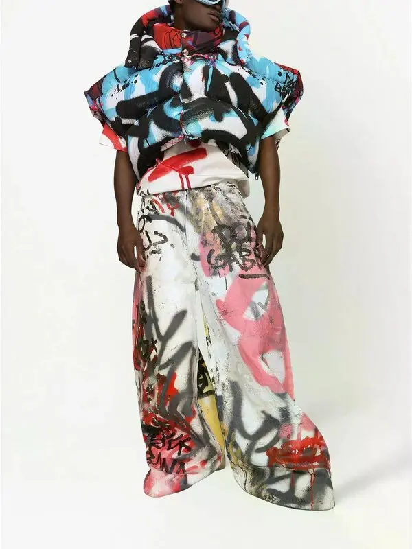 Dolce & Gabbana Graffiti-print Cotton T-shirt